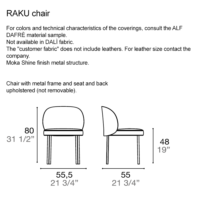 Shop Alf Dafre Raku Chair | Brera Interni Online