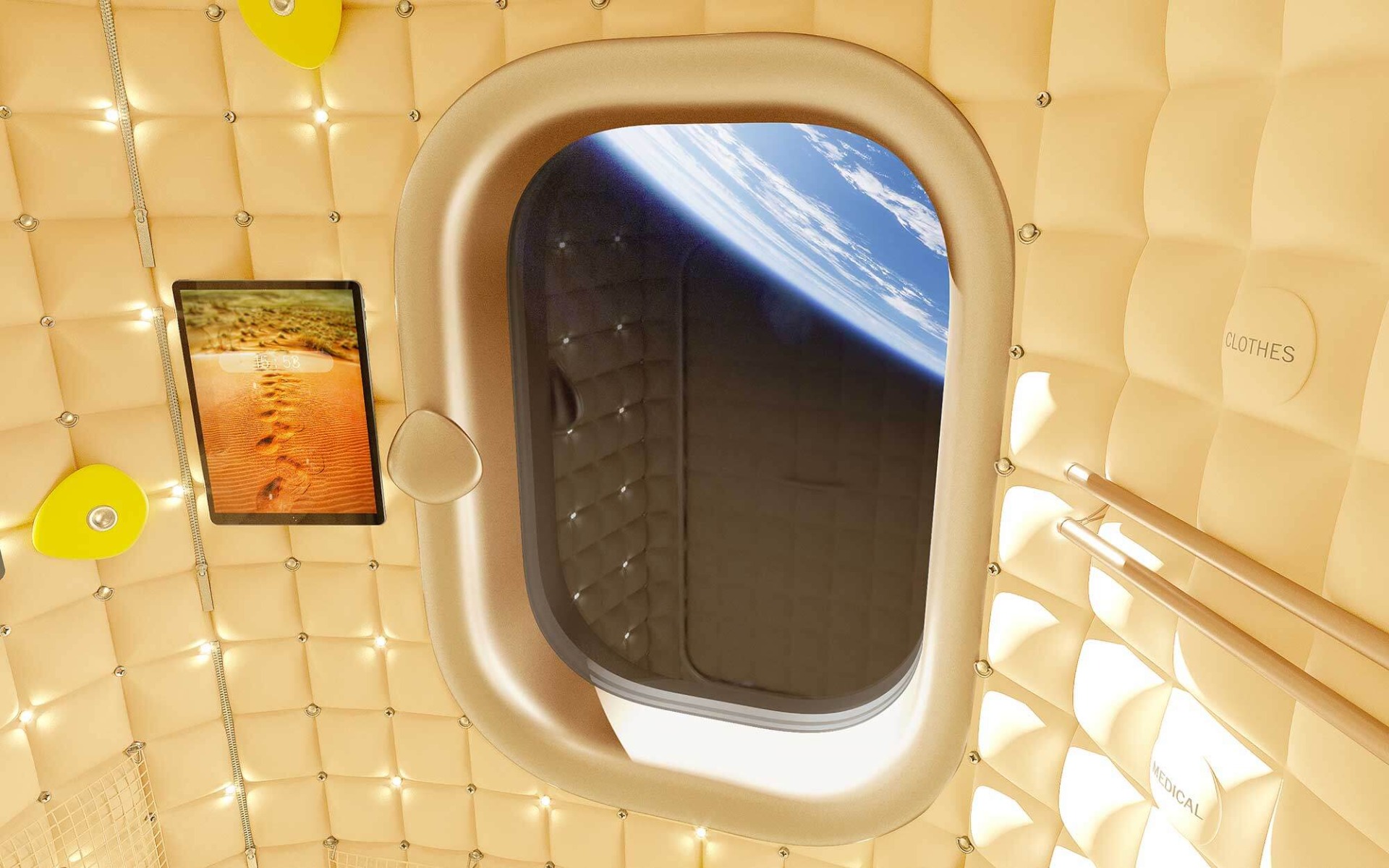 Wall E Axiom Interior