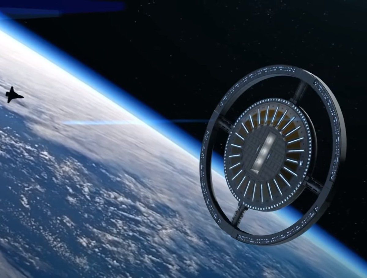 Voyager Station: Interior Design and Architecture of the Space Base
